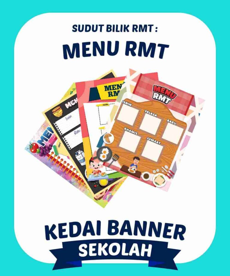 CARTA : MENU RMT - KedaiBannerSekolah.com