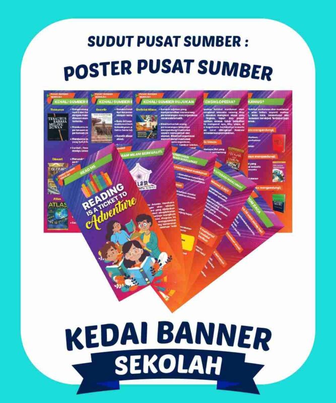 POSTER : PUSAT SUMBER SEKOLAH - KedaiBannerSekolah.com POSTER : PUSAT SUMBER SEKOLAH - KedaiBannerSekolah.com
