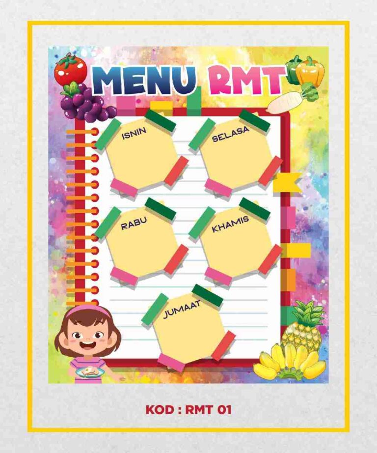 CARTA : MENU RMT - KedaiBannerSekolah.com
