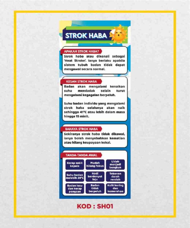 POSTER STROK HABA & TIPS KEKAL SIHAT DI MUSIM PANAS ...