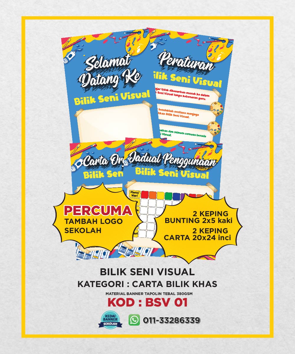 Kedai Banner Sekolah - KedaiBannerSekolah.com